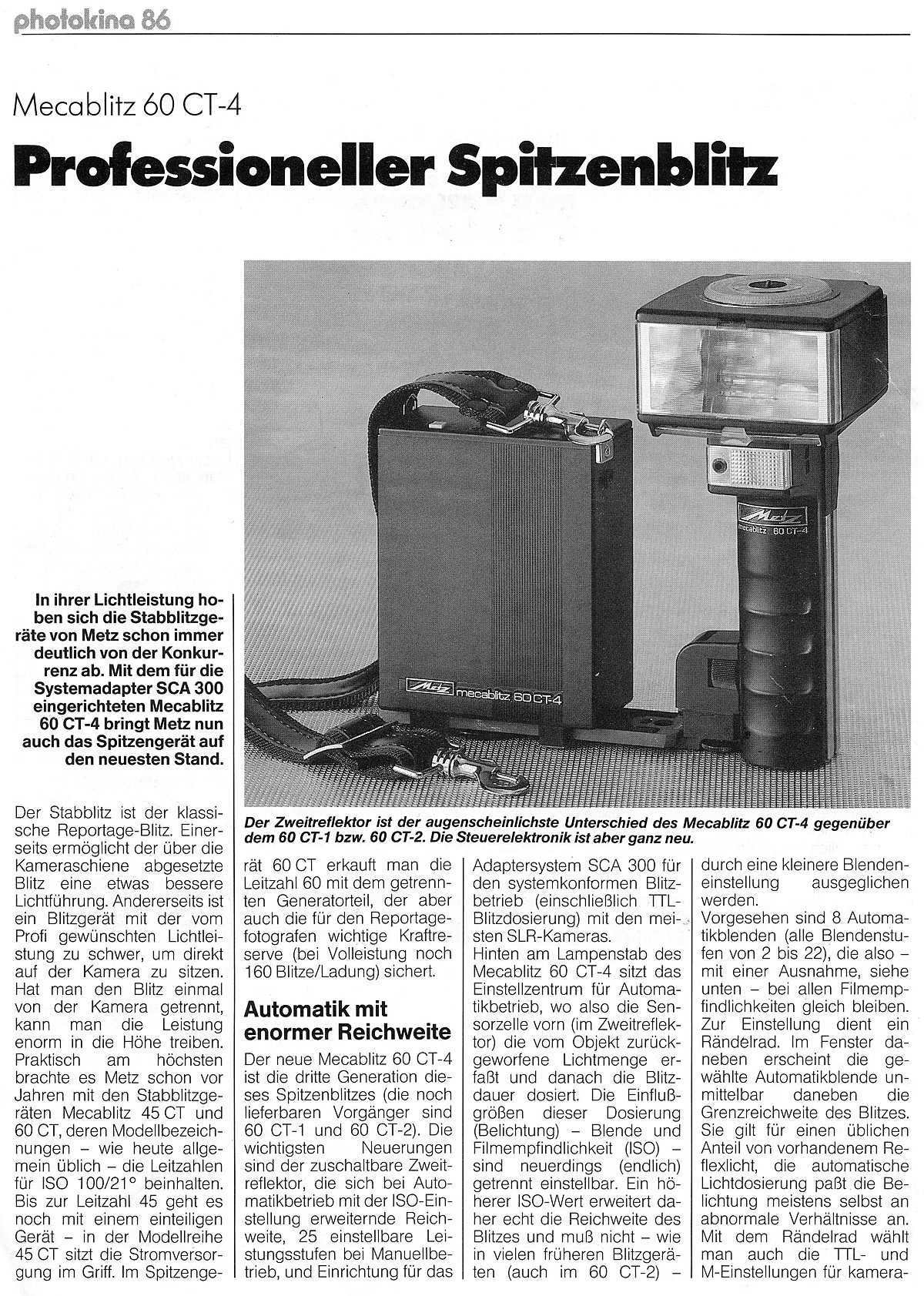 Metz Stabblitz 60 CT-4-2-1